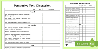 Persuasive Texts | twinkl.com.au