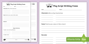 Writing a Play Script - KS2 - Short Play Scripts & Examples