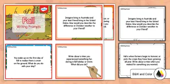 Fall Writing Activities | twinkl.com