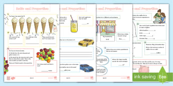 Ratio and Proportion KS2 - Primary Maths Resources - Year 6
