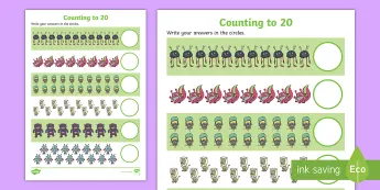 Monster Maths Activities | twinkl.co.uk