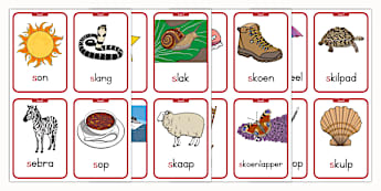 Klanke Vir Graad R - Graad R - Huistaal - Suid Afrika