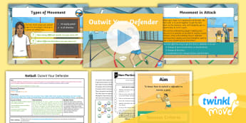 PE Netball Lesson Plans - Year 6 PE Scheme of Work - KS2 PE