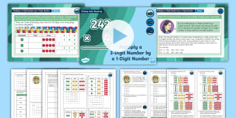 Maths Mastery Year 4 - Year 4 Maths Worksheets - Twinkl