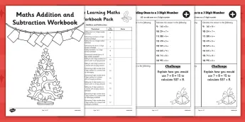 Christmas Subtraction Activities | twinkl.co.uk