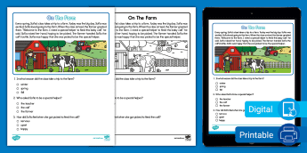 Farm Worksheets | twinkl.com