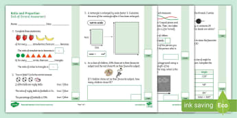 Ratio and Proportion Year 6 - KS2 Primary Resources - Twinkl