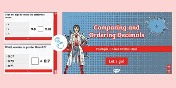 Decimals Quizzes | twinkl.com.au