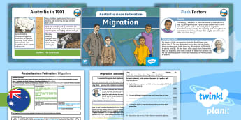 Year Six History Australia since Federation - Aus Curriculum