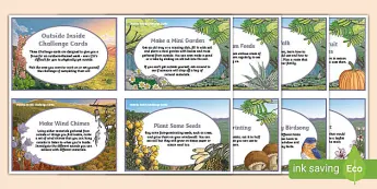 Outdoor Learning Challenge Cards | twinkl.co.uk