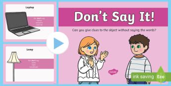 Oral Language Games And Activities - 3/4 Class