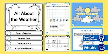 Weather Activities for Kids | twinkl.com