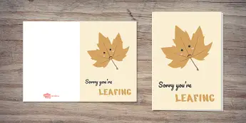 Farewell Cards | twinkl.co.uk