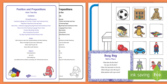Positional Language Activities | twinkl.co.uk