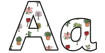 Plants Display Lettering | twinkl.com.au