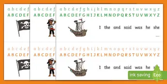Pirate Alphabets | twinkl.com.au