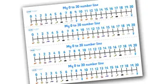 Under the Sea Number Lines | twinkl.co.uk