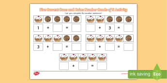 Number Bonds to 5 Early Years (EYFS), counting, bond, number pair