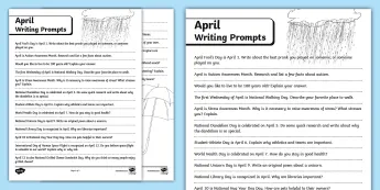 Eighth Grade Writing Prompts | twinkl.com