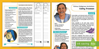 Biography Reading Comprehension Worksheets PDF - Years 3-4