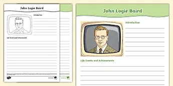John Logie Baird Resources | twinkl.co.uk