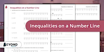 Linear Inequalities Resources | twinkl.com.au