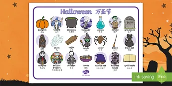 Halloween Word Mats | twinkl.com.au