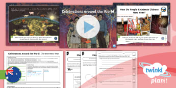 Australia's Celebrations and Commemorations Year Three - 3 History HASS