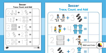 Subtraction & Addition Printable Kindergarten Math Worksheet