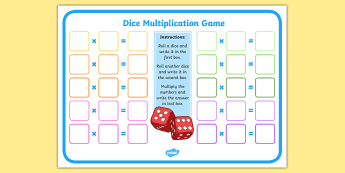 Dice Games for Maths | twinkl.co.uk
