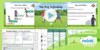 Invasion Games KS2 - PE Scheme of Work - Year 5 - Outdoor PE