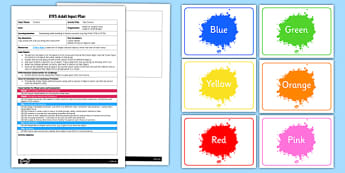 Colours EYFS Planning - Early Years Topic Resources - Twinkl
