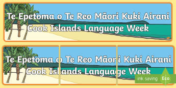 Cook Islands Language Week