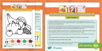 Communication Colouring Activities | Twinkl Symbols | Inclusion