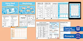 Morphology Resources | twinkl.com