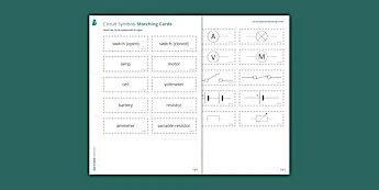 Circuit Symbols | twinkl.co.uk
