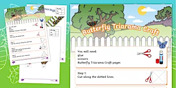 Butterfly Crafts | twinkl.co.uk