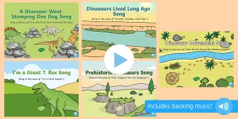 Dinosaur Songs and Rhymes | twinkl.co.uk