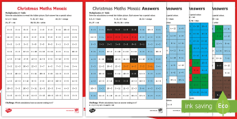 Christmas Multiplication Activities | twinkl.co.uk