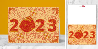 Chinese New Year & Lunar New Year Cards | Twinkl Party