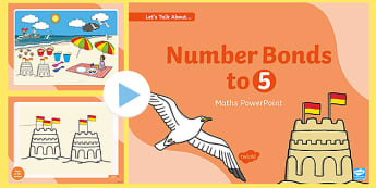 Number Bonds to 5 Early Years (EYFS), counting, bond, number pair