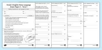 English First Additional Language Grade 5 - Twinkl