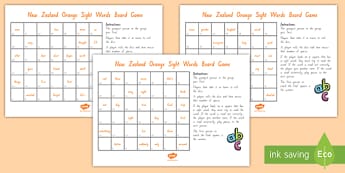 Sight Words - English - Years 3 - 4 - New Zealand - Twinkl