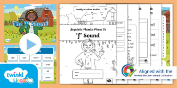 'f' sound Phase 3b - Stage 5/6 Phonics - Linguistic Phonics - Resources