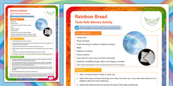 Sensory Activities and Games - Taste-Safe Recipes - Twinkl