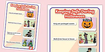 Halloween Safety • Twinkl.co.uk
