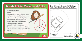 Baseball Math Activities | twinkl.com