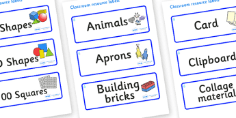 Classroom Resource Labels | twinkl.co.uk