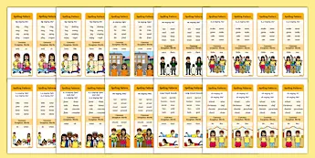 Spelling Bookmarks | twinkl.co.uk
