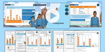 KS2 Pictograms - Maths Primary Resources